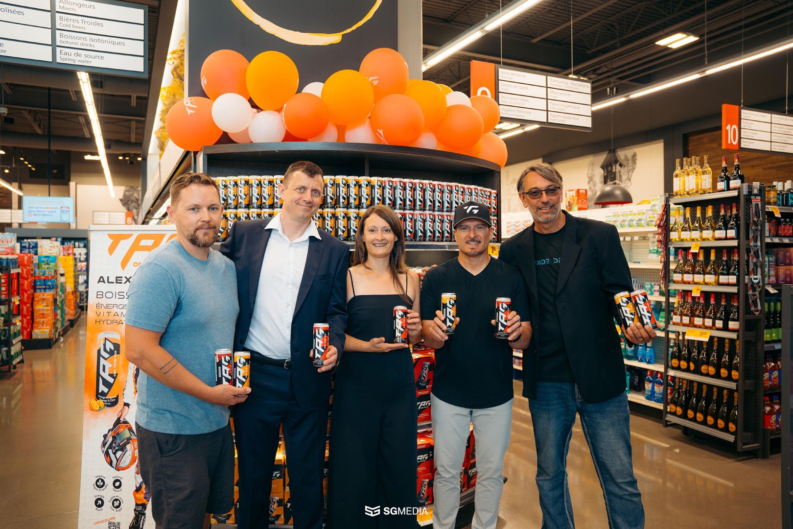 A new energy drink by Alex Tagliani available at Metro – TAG on the go